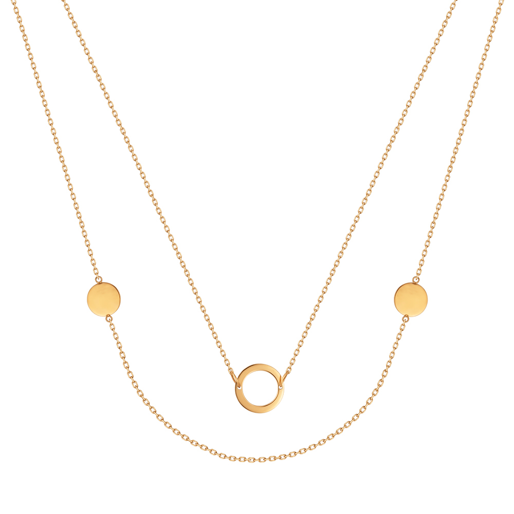 Yellow gold necklace. Vendor code: 700769310301. Buy necklace | SOVA Jewels